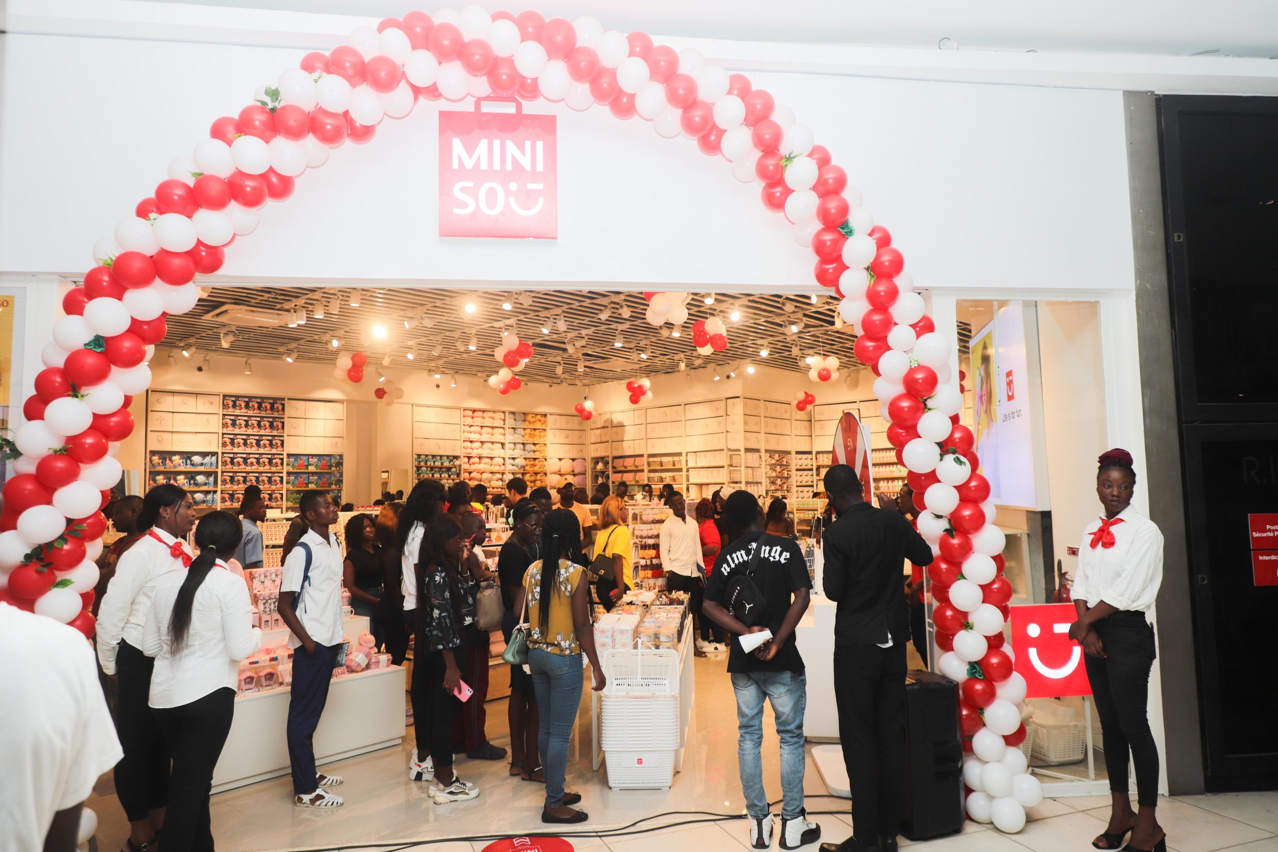 Ouverture de la boutique Miniso à Playce Marcory – PlaYce – CI