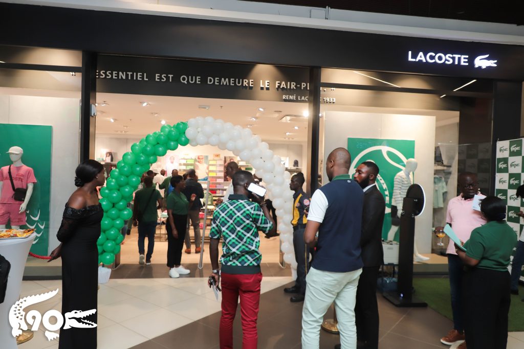 Célébration des 90 ans de Lacoste à Playce Marcory. – PlaYce – CI